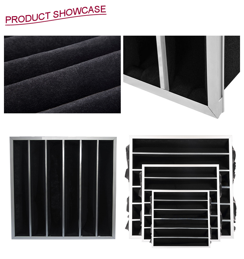 Activated Carbon Bag Filter In AHU Factory_Manufacturer_Supplier ...